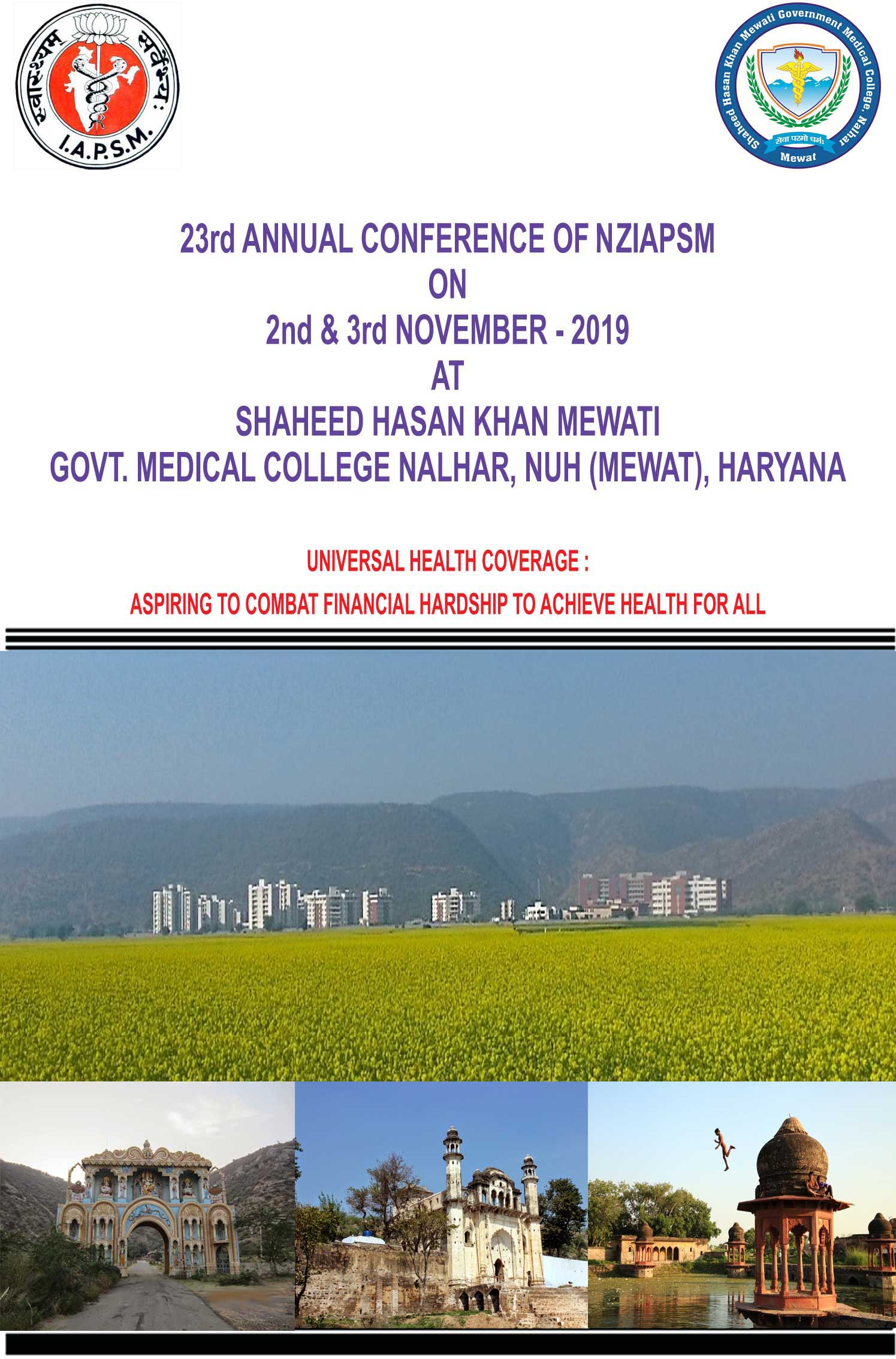 NZIAPSMCON | SHKM, Govt. Medical College, Nalhar, Nuh.